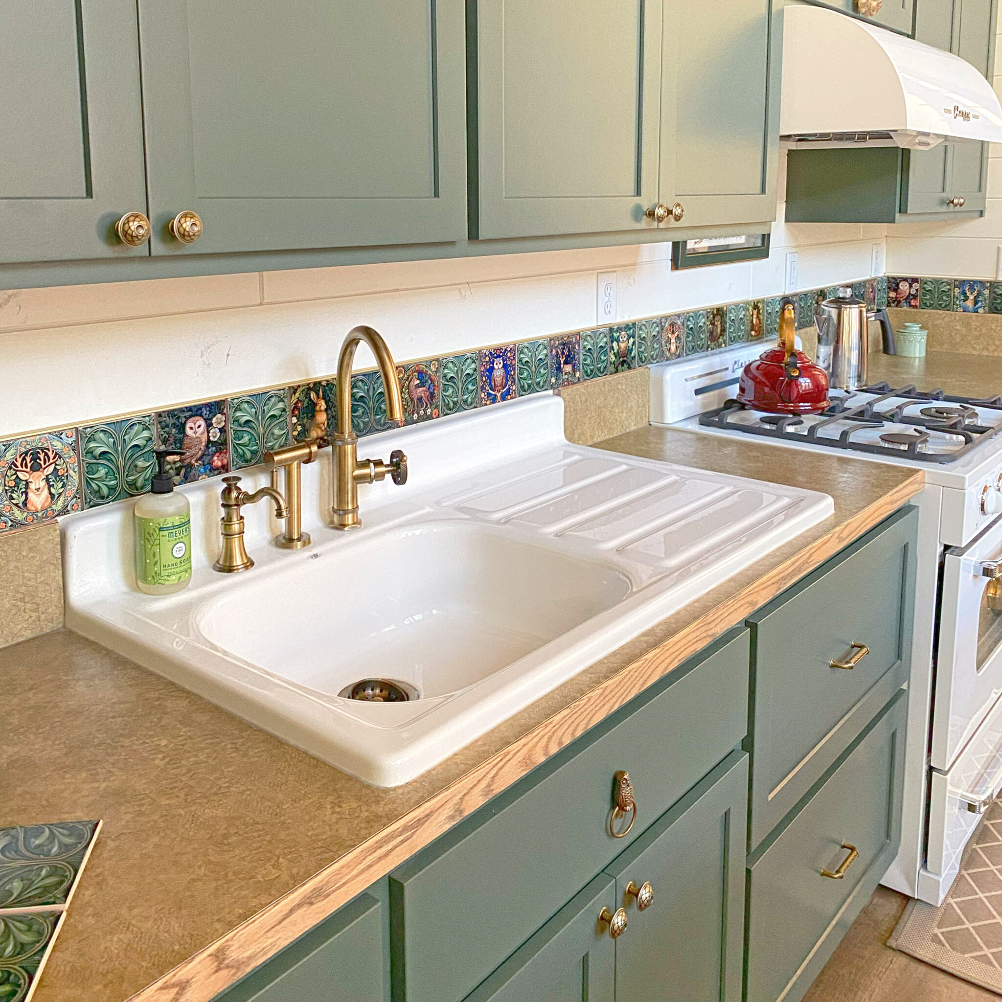 Large Double Basin High Back Farmhouse Style Sink With Apron Front ...