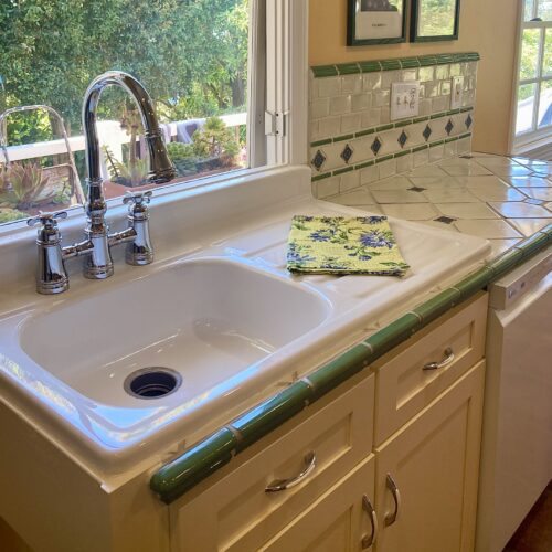 Large Double Basin High Back Farmhouse Style Sink With Apron Front ...